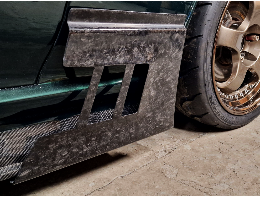 Carbon Fiber Toyota Supra Ridox Style Side Diverters – Rival Worx